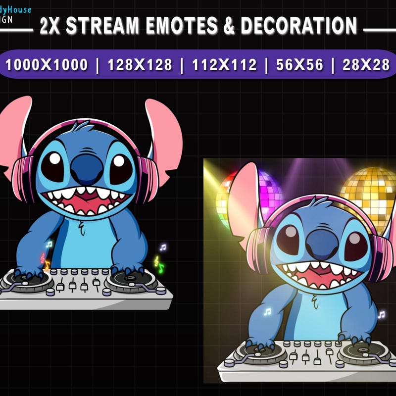Dj Overlays for Twitch - Etsy UK