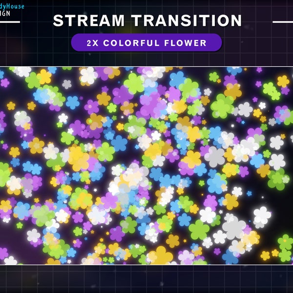 Obs Flower Transition - Etsy
