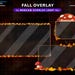 3x Animated Fall Webcam Overlay, Webcam Border for Autumn Twitch ...
