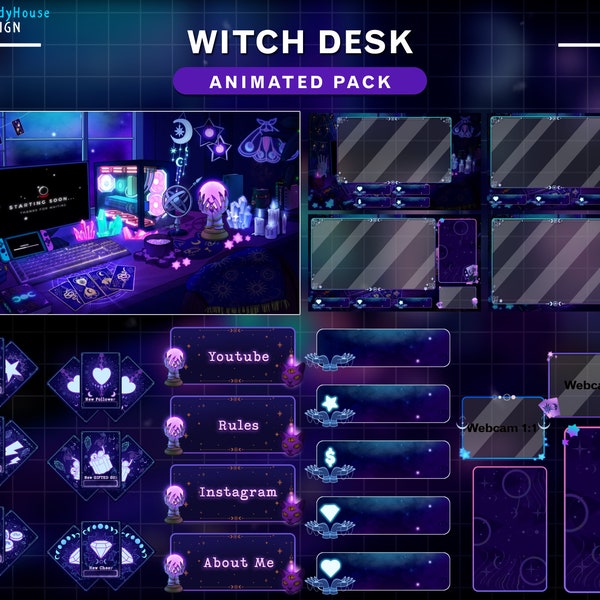 Twitch Overlay - Etsy