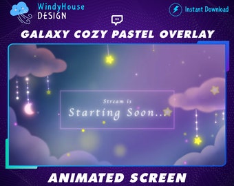 Purple Computer Twitch Overlay Package Minimal Retro 8-bit - Etsy