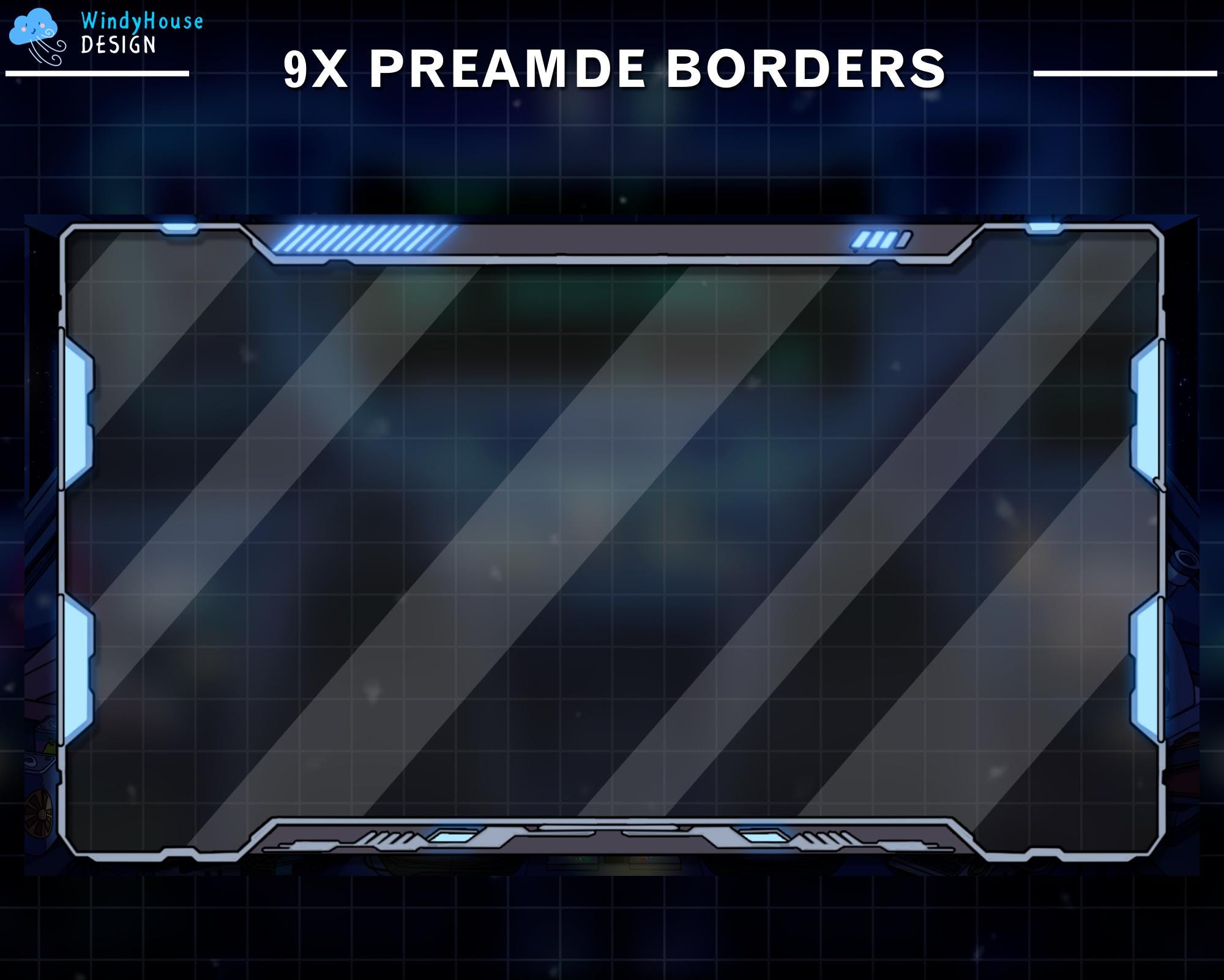 Animated Stream Package Lo-fi Spaceship, Animated Twitch Overlay Galaxy ...