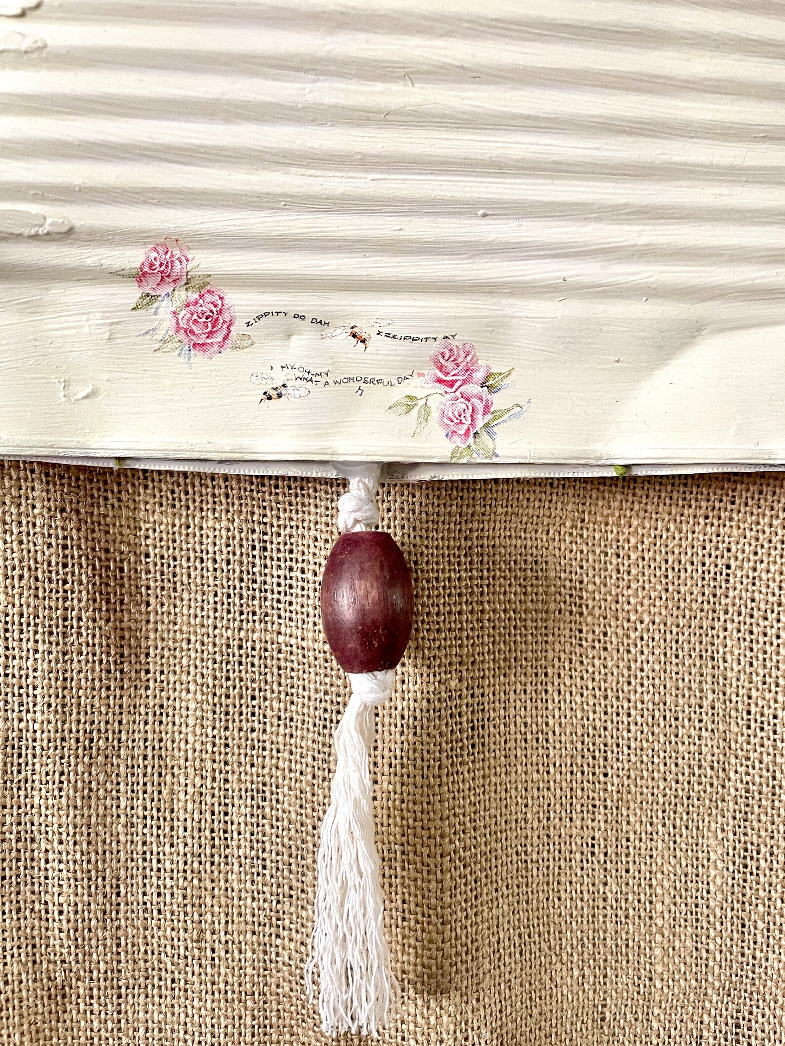 Tin Can Garden Floral Pocket Posey Victorian Planter Large Soup Can ...