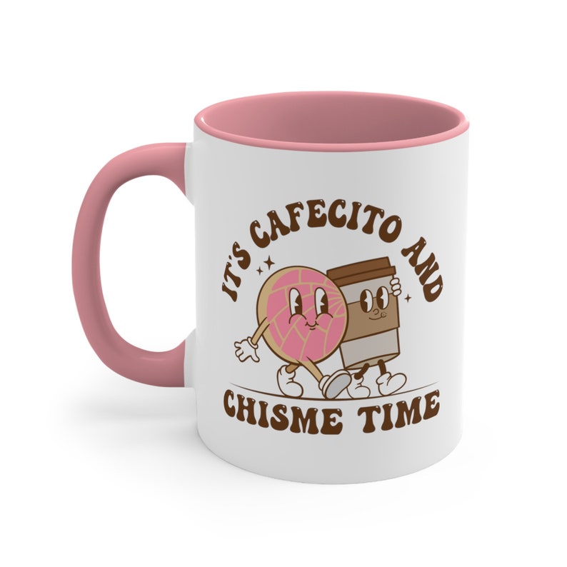 It's Cafecito and Chisme Time Mug, Latina Coffee Mug, Mexican Mug ...