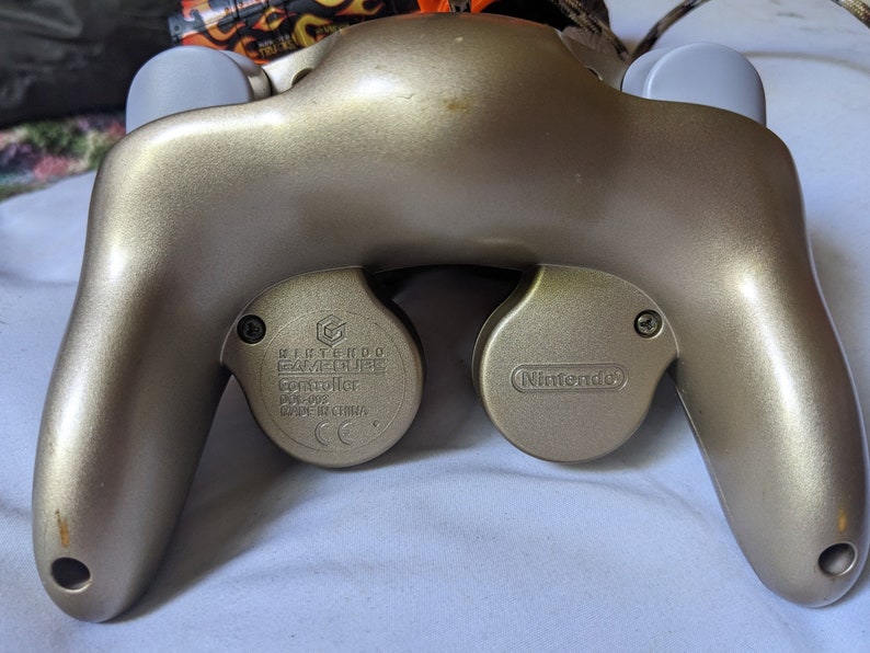 Gold Custom Modded Gamecube Controller - Etsy