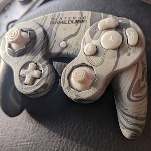 Granite Custom Gamecube Controller - Etsy