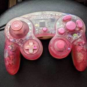 Custom Clear Pink Gamecube Controller - Etsy