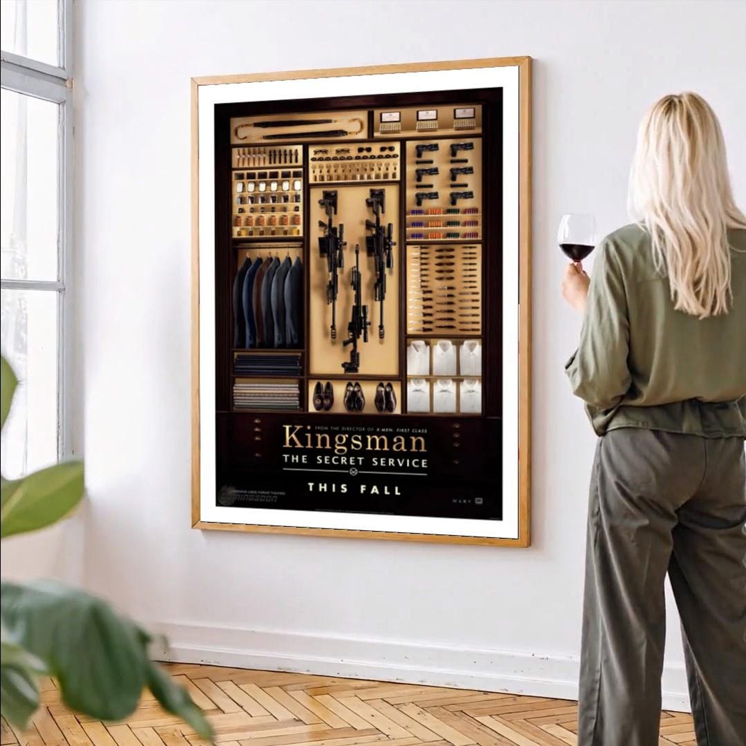 Kingsman 2014 Action Movie Poster Film Wall Art - Etsy