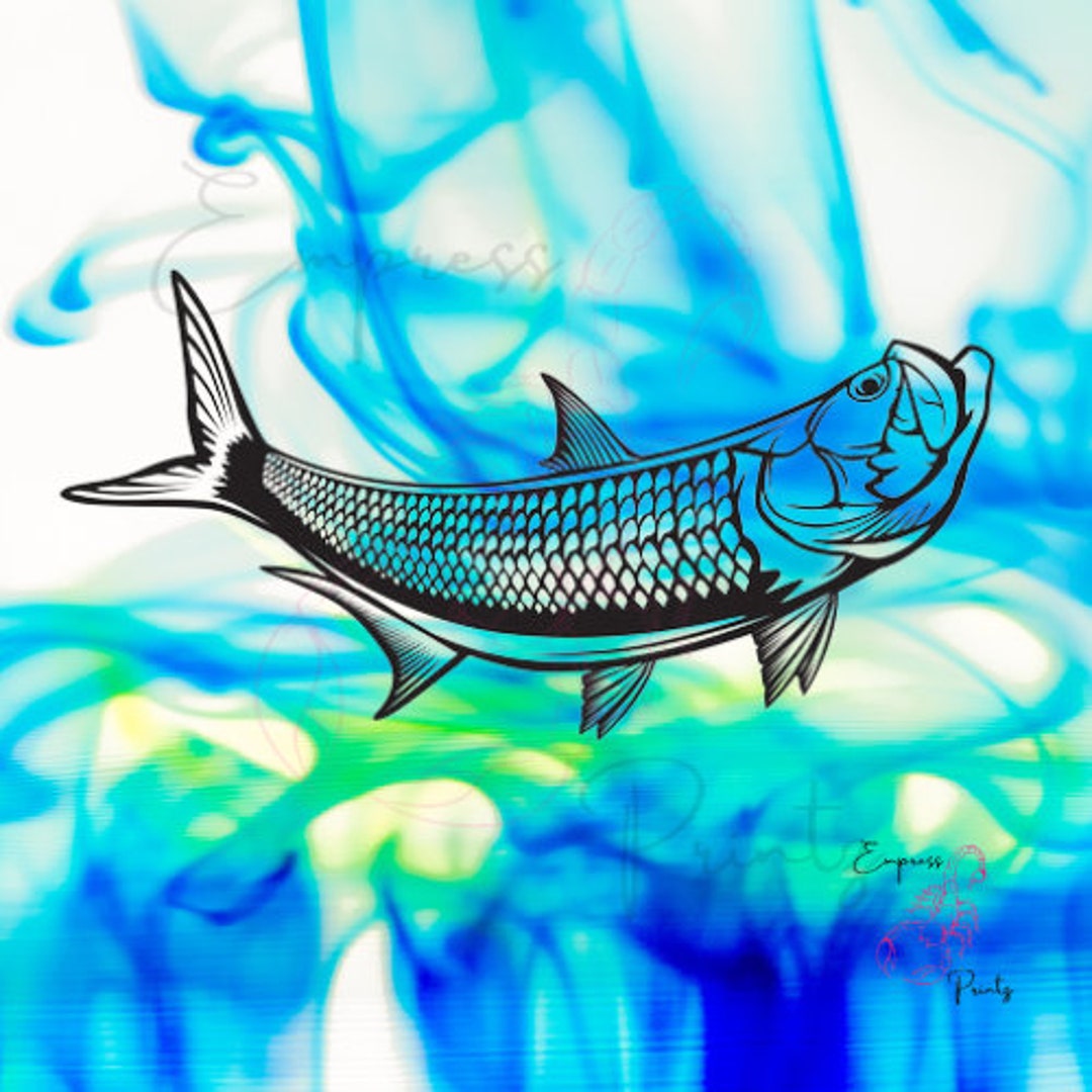 Tarpon SVG/PNG - Etsy