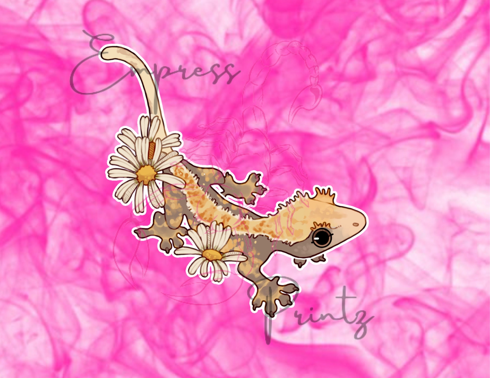 Cute Crested Gecko