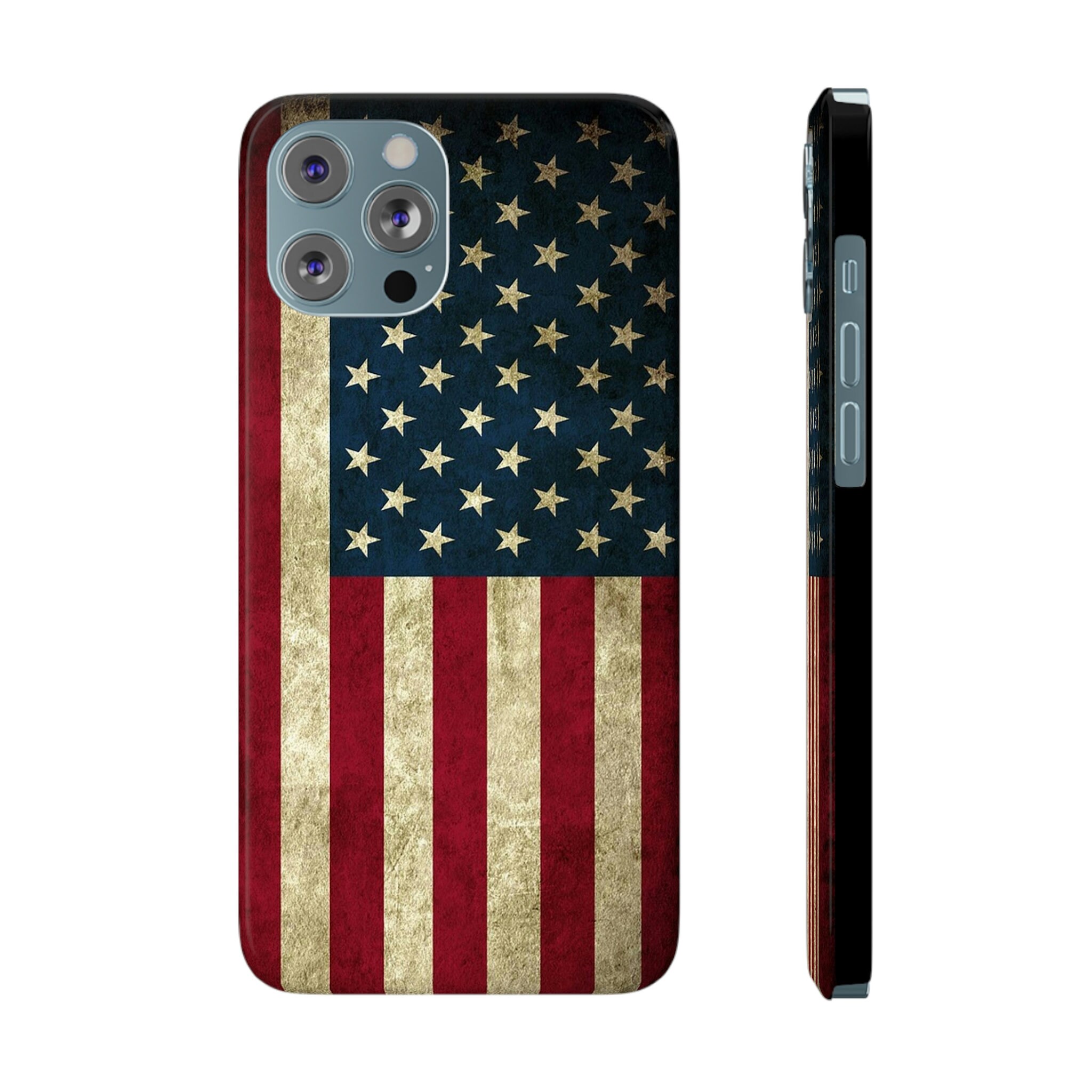 Weathered American Flag Phone Case - Etsy