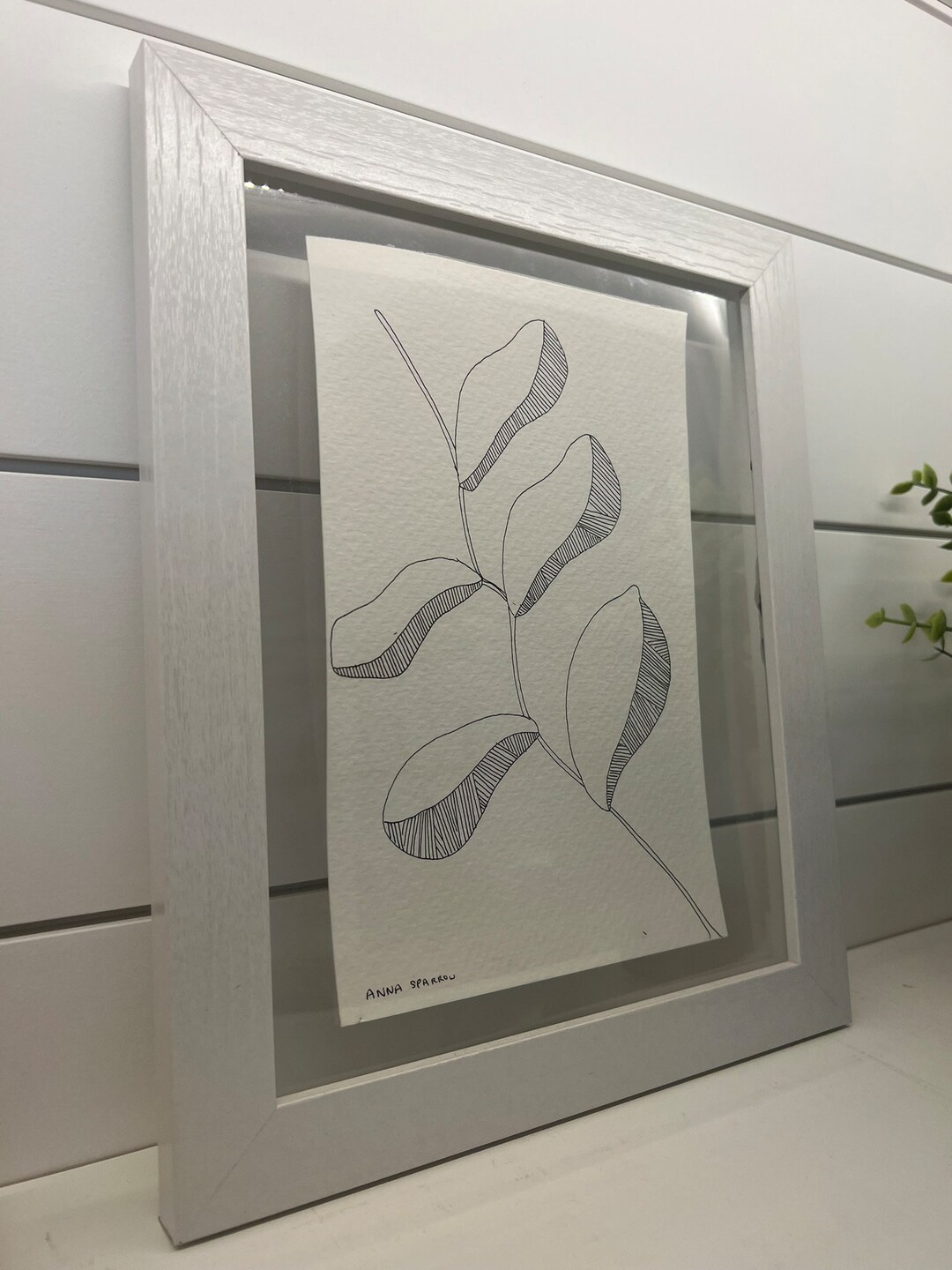 Fiddle Leaf Drawing - Etsy