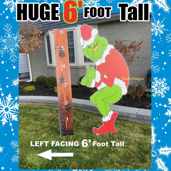 Grinch Six Feet Svg - Etsy