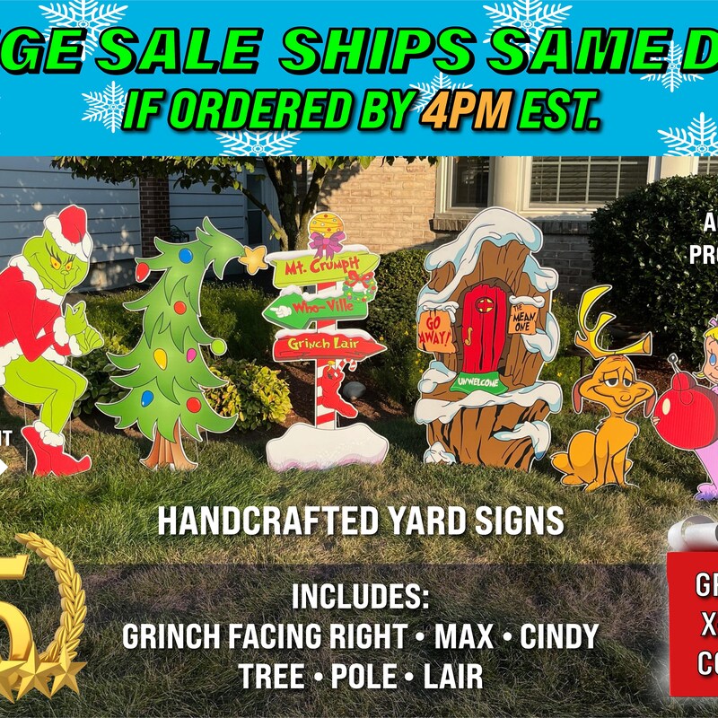 Grinch's Lair Sign Printable - Etsy