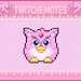 Kawaii Pink Furby Twitch Emote Cute Mad Furby Pixel Toy Plushie ...