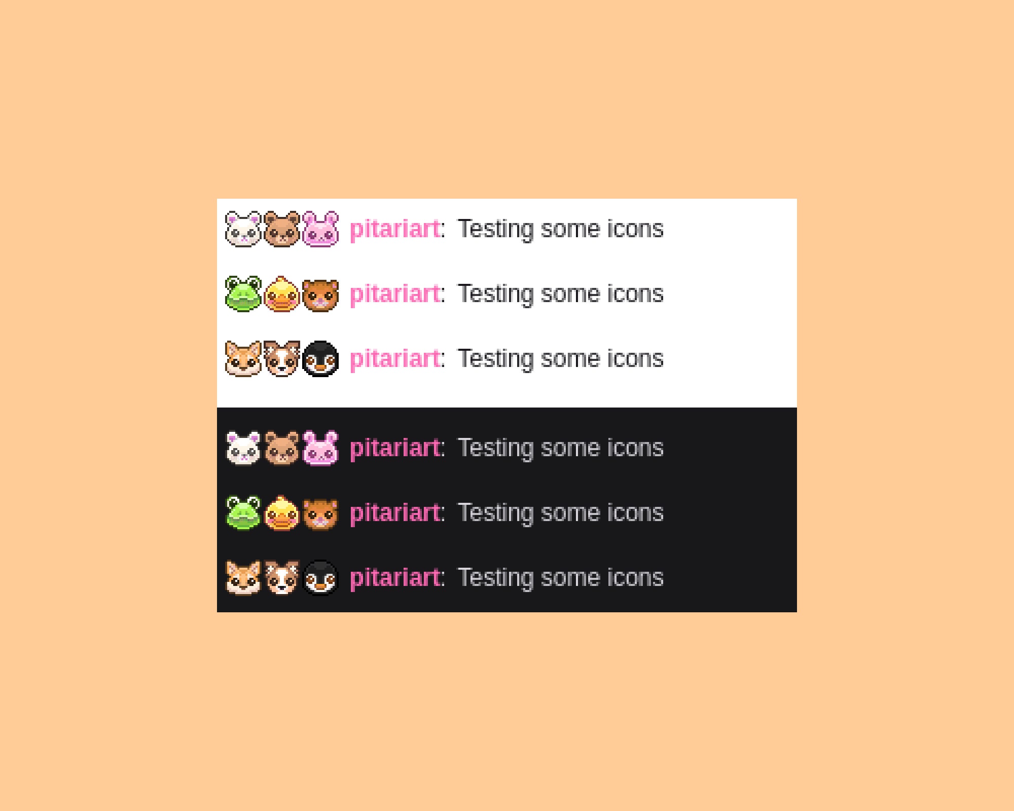 Cute Pixel Animals Sub/bit Badges for Twitch Streaming Bear - Etsy