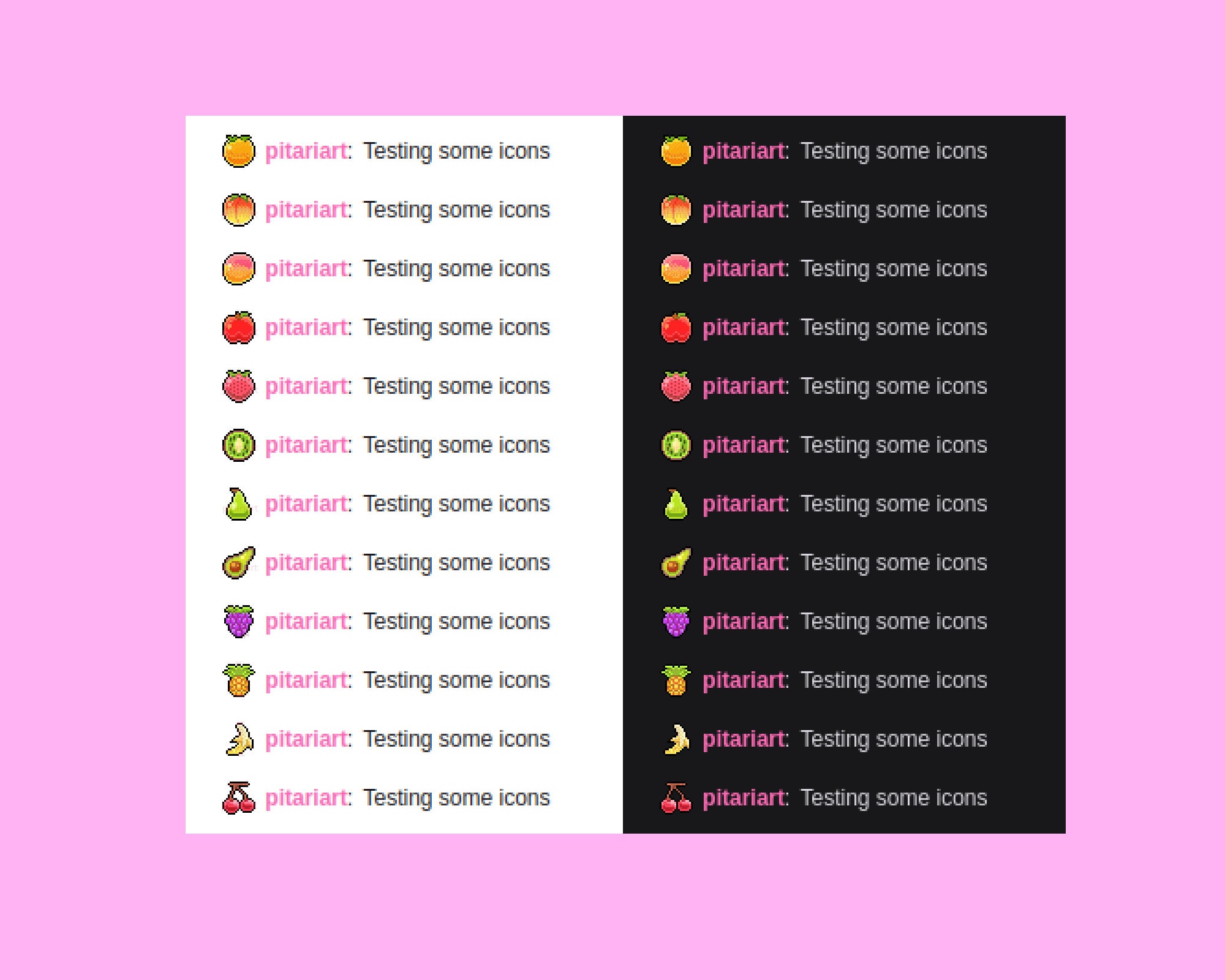 Twitch Sweet Fruits Sub/bit Badges for Streaming Delicious Pixel Fruit ...