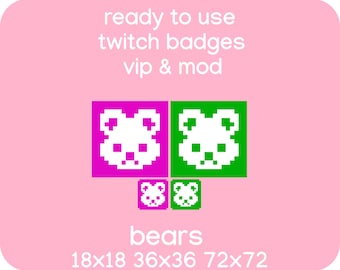 Twitch Mod Badges - Etsy