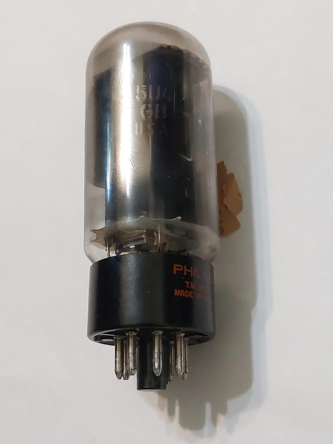 Philco 5U4GB Vacuum Tube – Rectifier – Emissions Tested 84/90 Out of ...