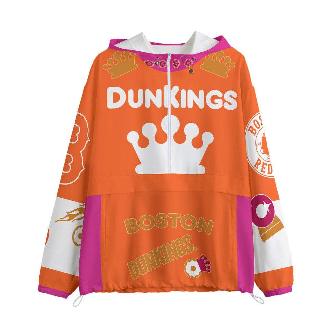 Dunkings Jacket - Boston Red Sox Dunkin Outfit Top - Here Come the ...