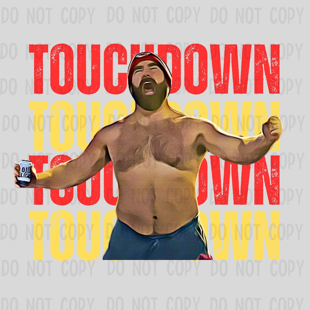 Kelce No Shirt PNG Jason Shirtless PNG Hype Man Png Kelce Png Instant ...