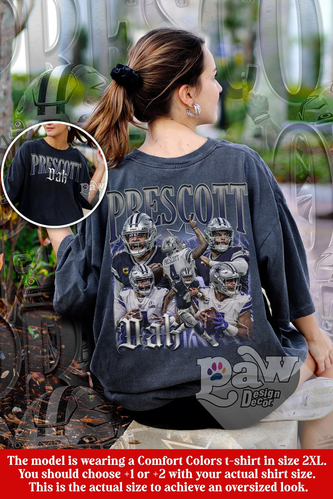 Vintage Prescott Cowboys Comfort Colors Shirt, Dallas Football Shirt ...