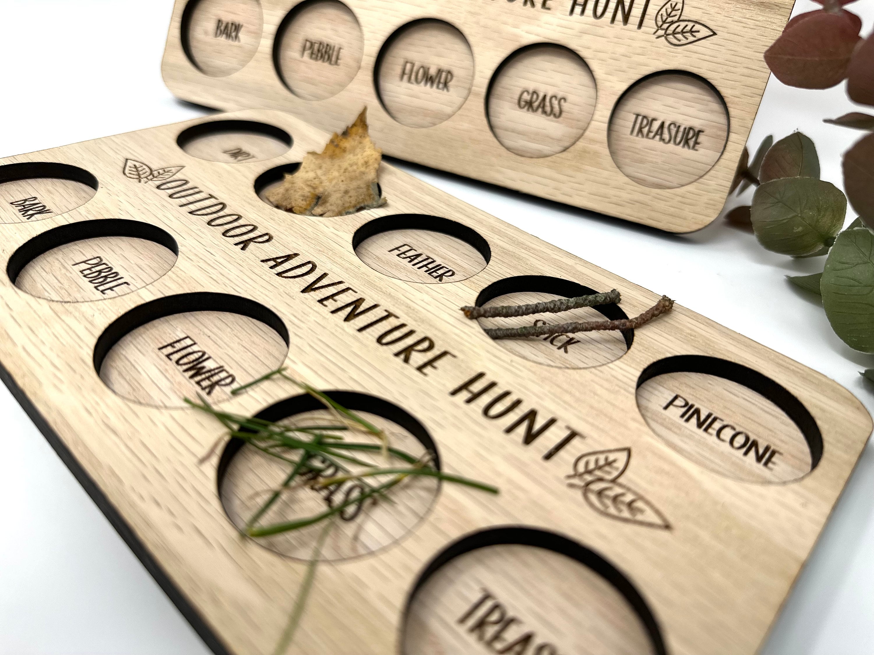 Kids Outdoor Scavenger Hunt Board, Nature Games, Camping Games ...