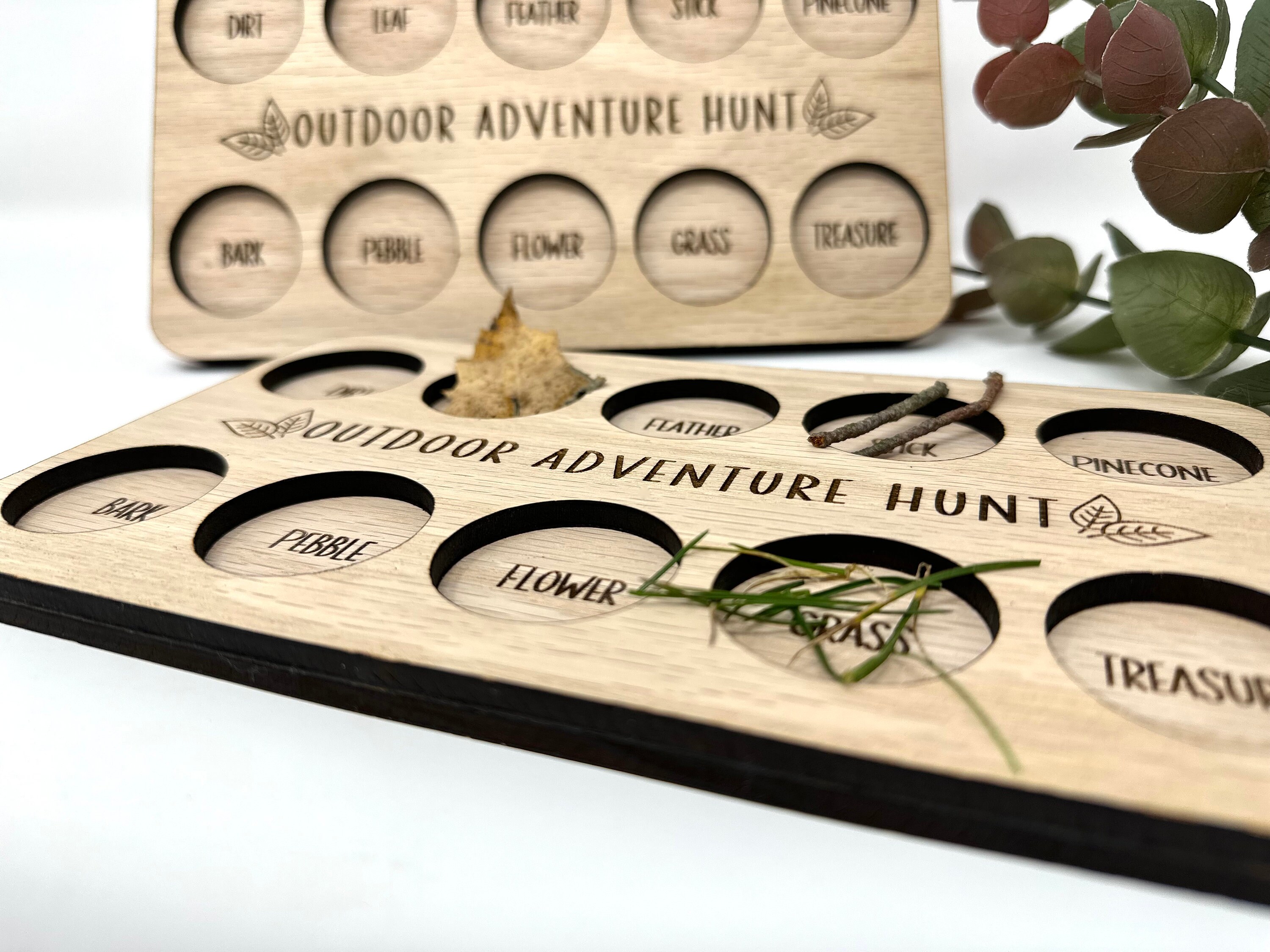 Kids Outdoor Scavenger Hunt Board, Nature Games, Camping Games ...