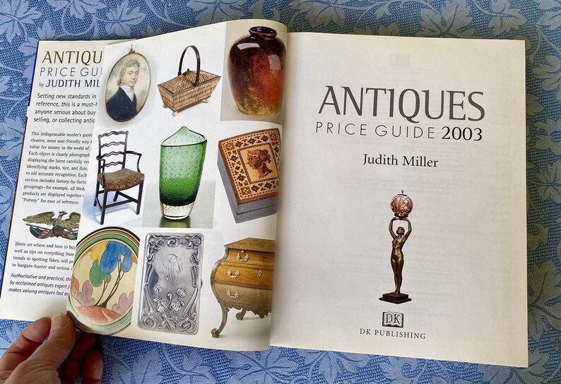 Antiques Price Guide - Full Color Reference 2003 Judith Miller Book ...