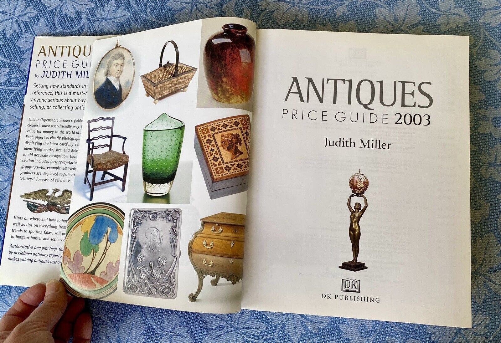 Antiques Price Guide - Full Color Reference 2003 Judith Miller Book ...