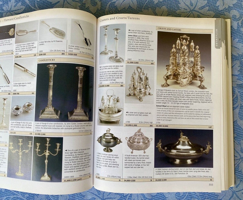 Antiques Price Guide - Full Color Reference 2003 Judith Miller Book ...