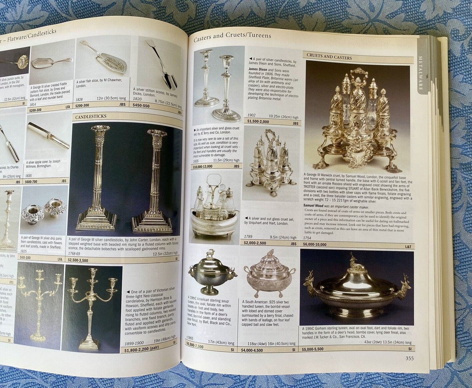 Antiques Price Guide - Full Color Reference 2003 Judith Miller Book ...