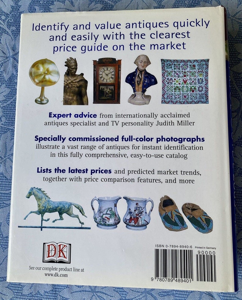 Antiques Price Guide - Full Color Reference 2003 Judith Miller Book ...