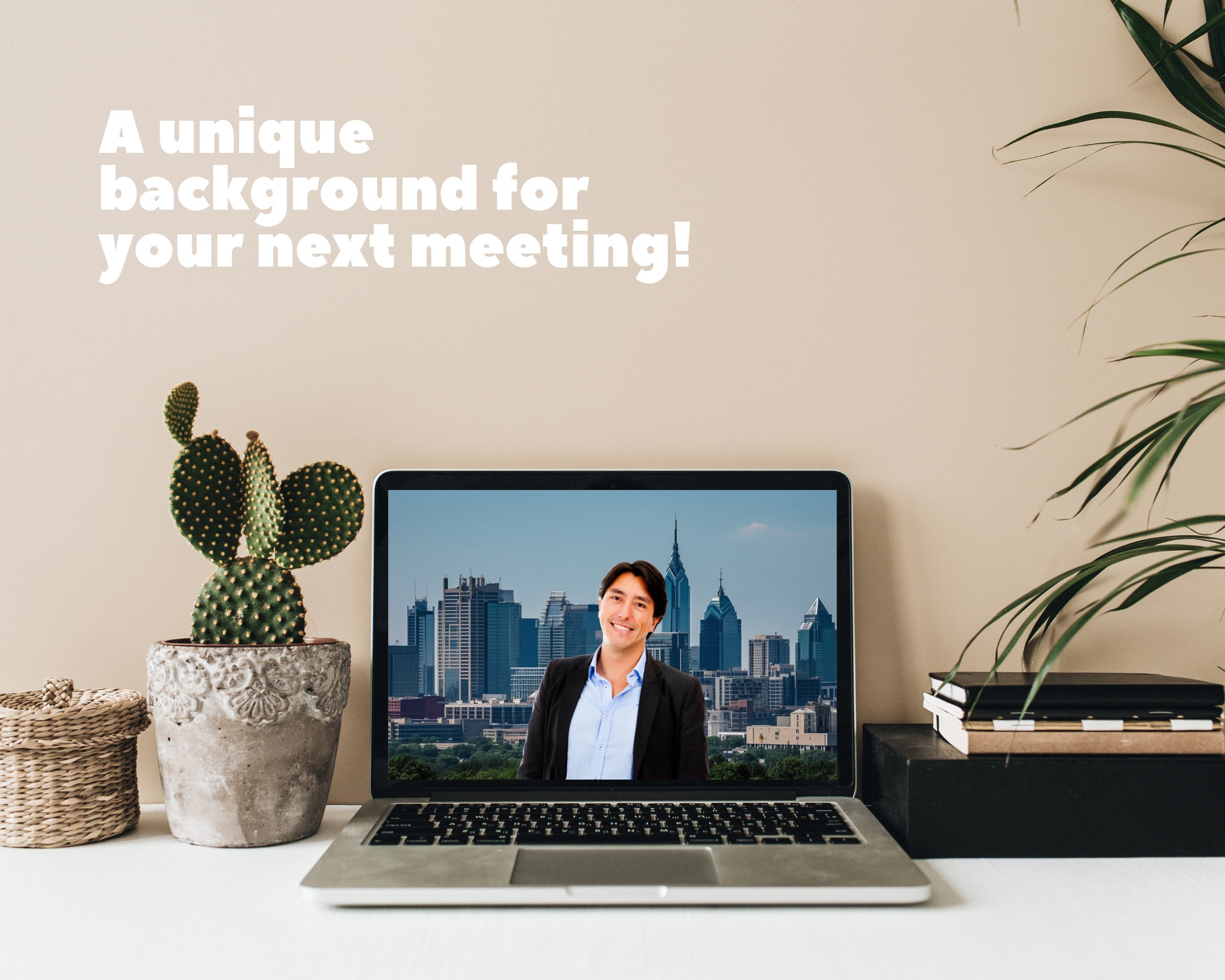 City Virtual Background, Microsoft Teams, Zoom, Skype, Google Meet ...