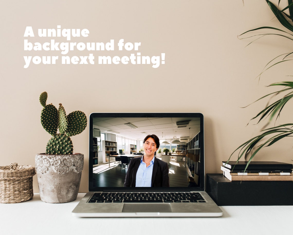 Office Virtual Background, Microsoft Teams, Zoom, Skype, Google Meet ...