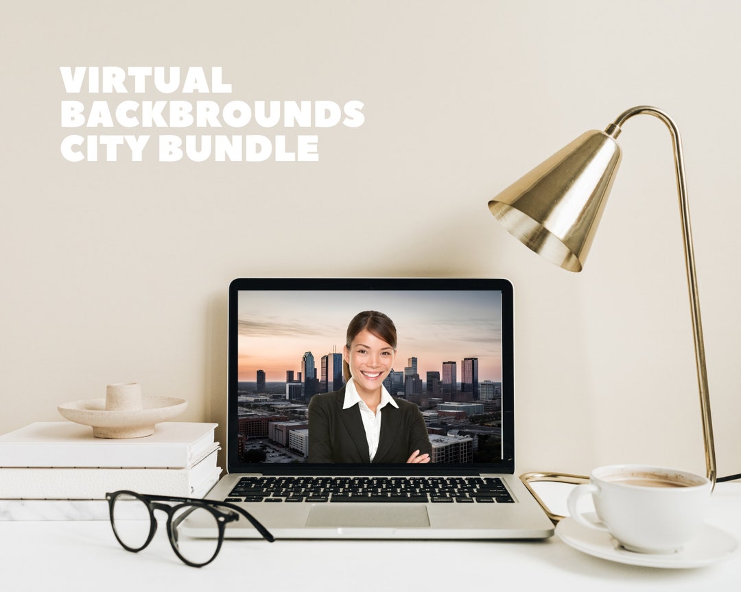 City Virtual Background, Microsoft Teams, Zoom, Skype, Google Meet ...