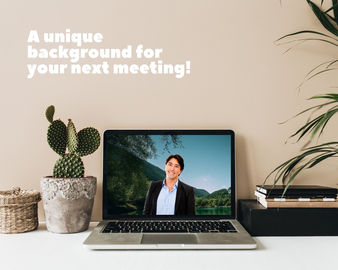 Nature Virtual Background, Microsoft Teams, Zoom, Skype, Google Meet ...