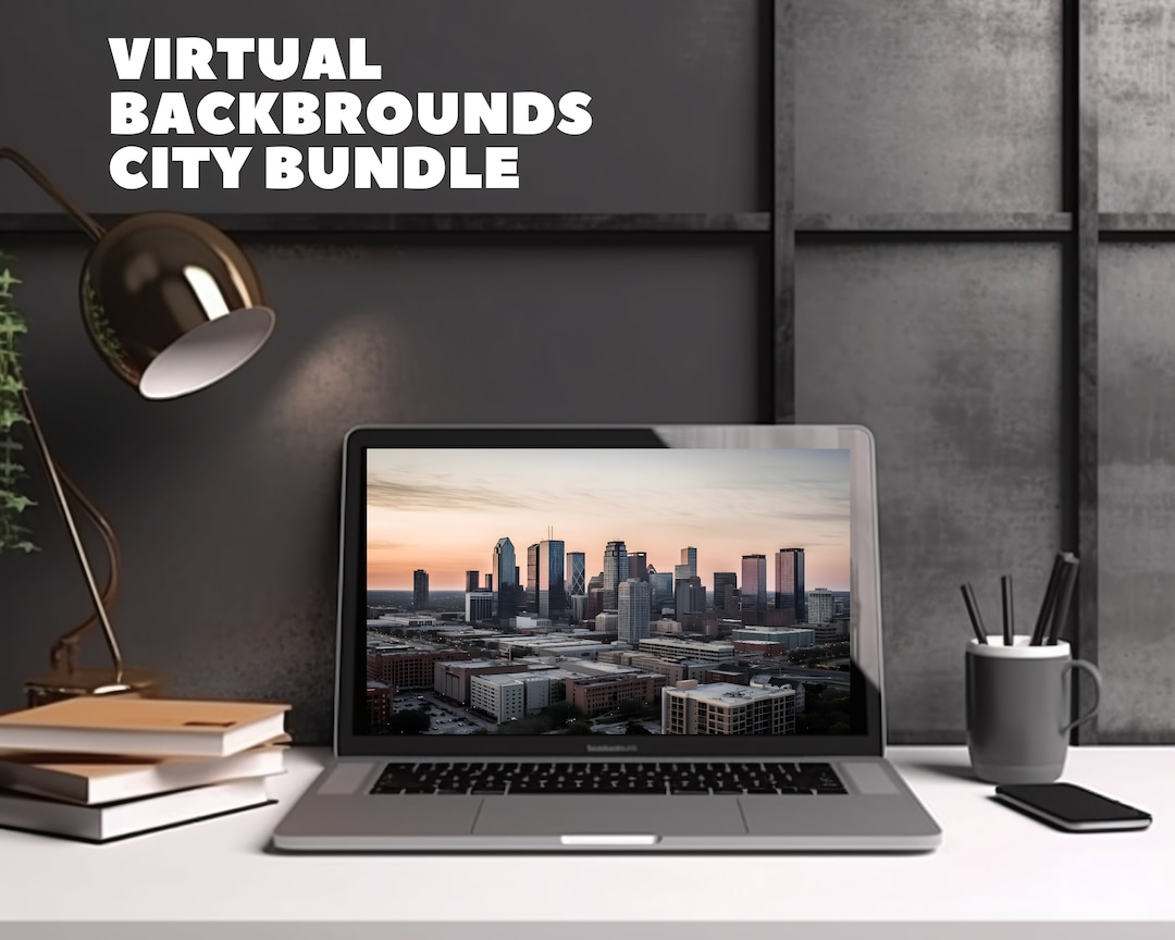 City Virtual Background Microsoft Teams Cisco Webex Skype - Etsy UK