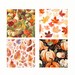 Watercolor Fall Decor Clipart, Fall Digital Paper, Watercolor Fall ...