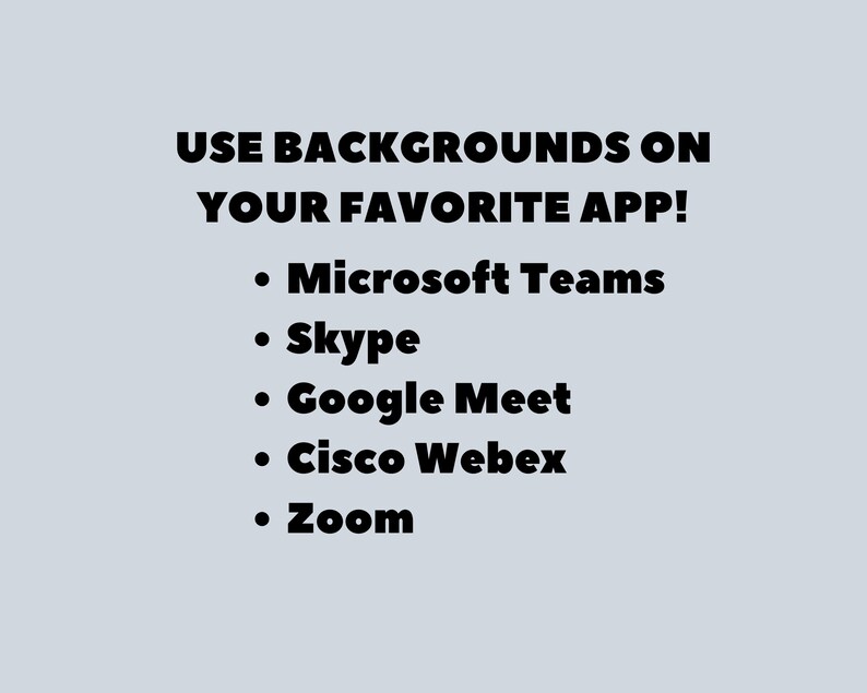 Office Virtual Background, Microsoft Teams, Zoom, Skype, Google Meet ...