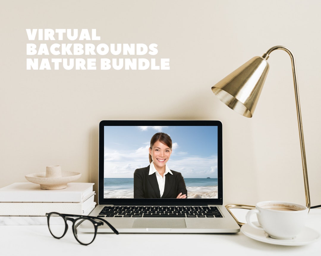 Nature Virtual Background, Microsoft Teams, Zoom, Skype, Google Meet ...