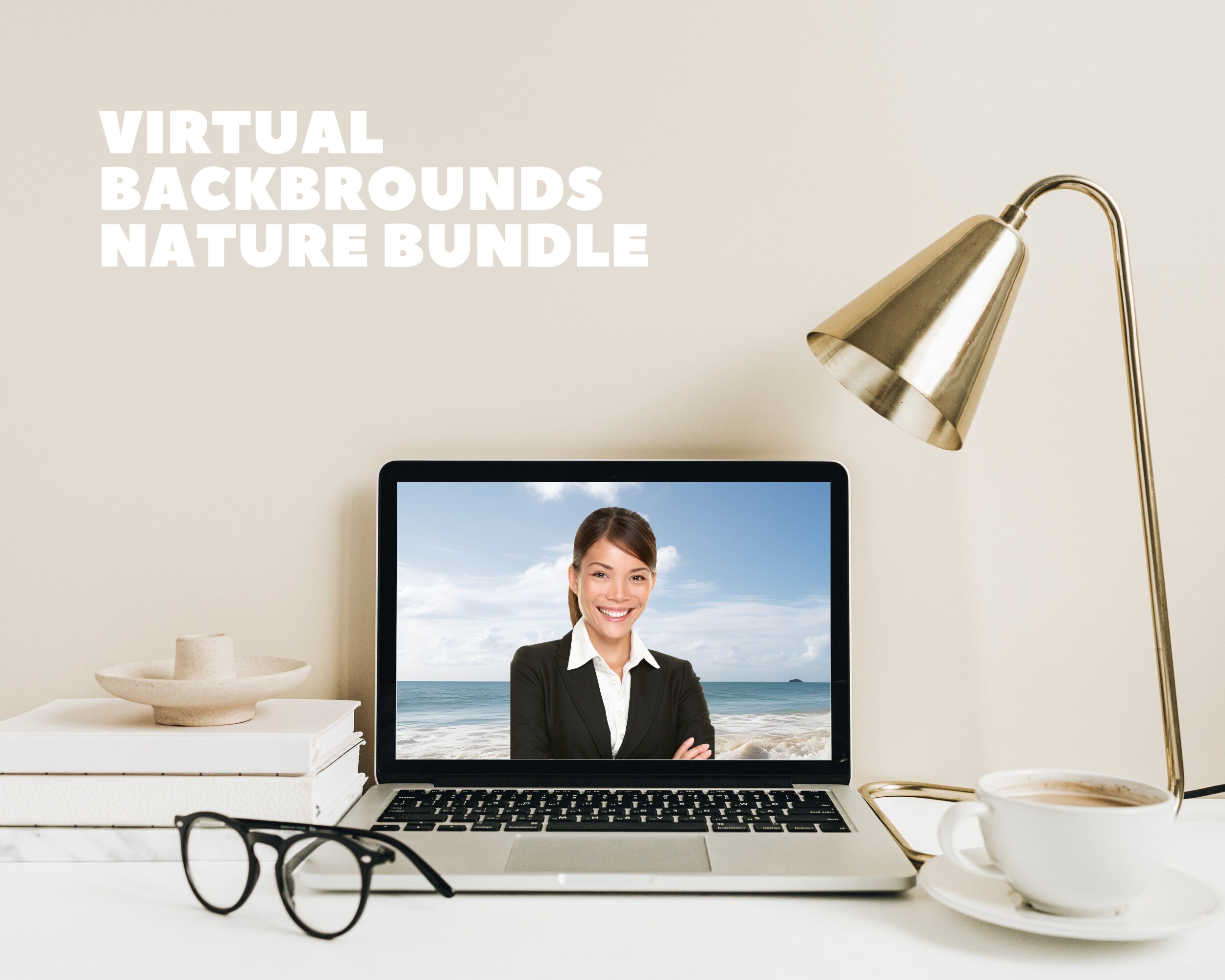 Nature Virtual Background, Microsoft Teams, Zoom, Skype, Google Meet ...