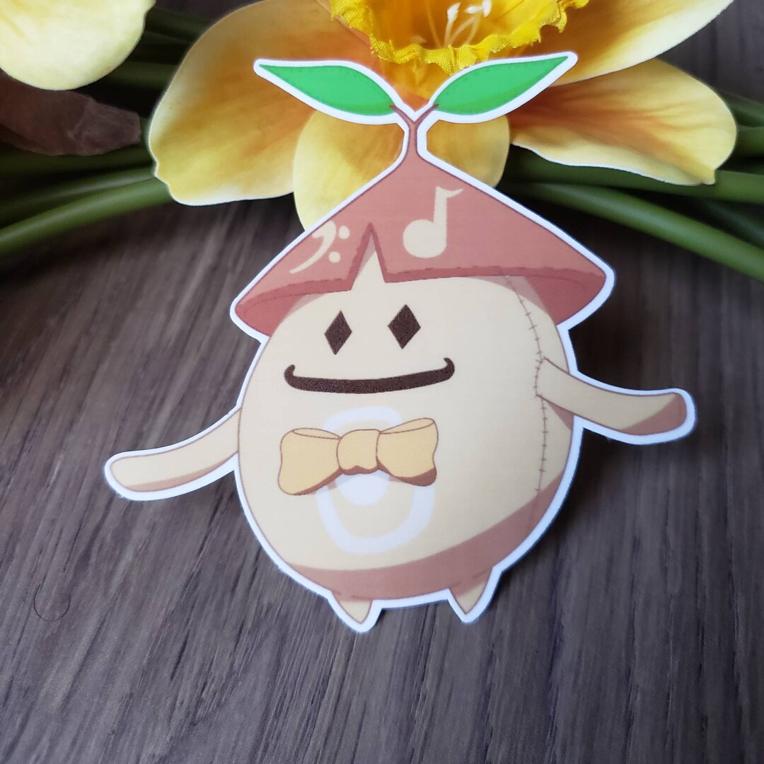Aranara Plush Sticker, Genshin Impact Sticker - Etsy