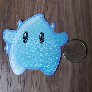 Luma Sticker, Super Mario Galaxy Sticker - Etsy