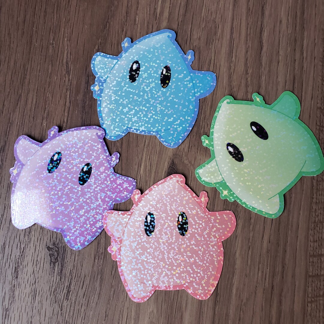 Luma Sticker, Super Mario Galaxy Sticker - Etsy