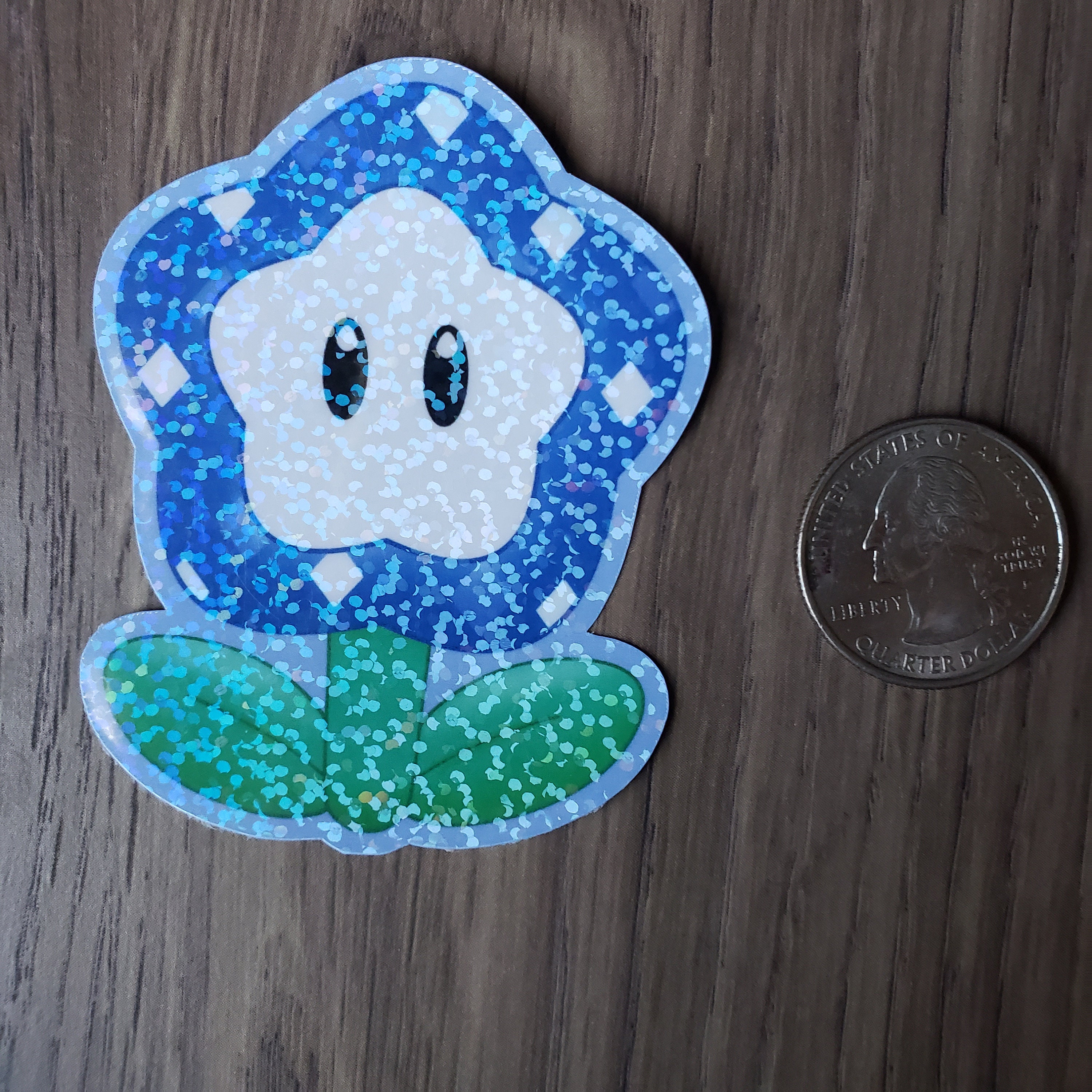 Wonder Flower Sticker Super Mario Wonder Laminated Waterproof Sticker ...