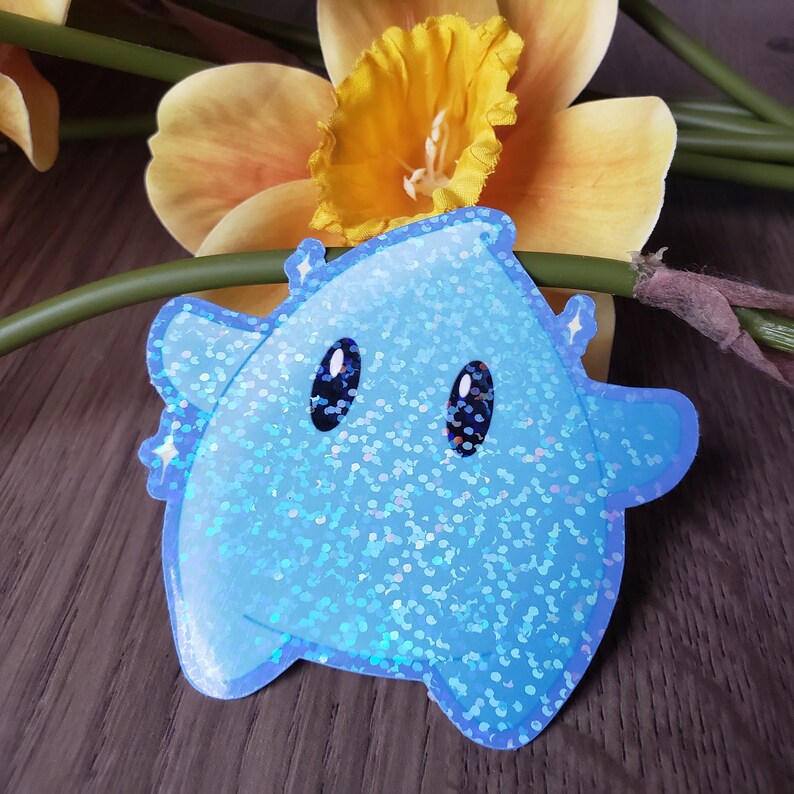 Luma Sticker Super Mario Galaxy Sticker - Etsy