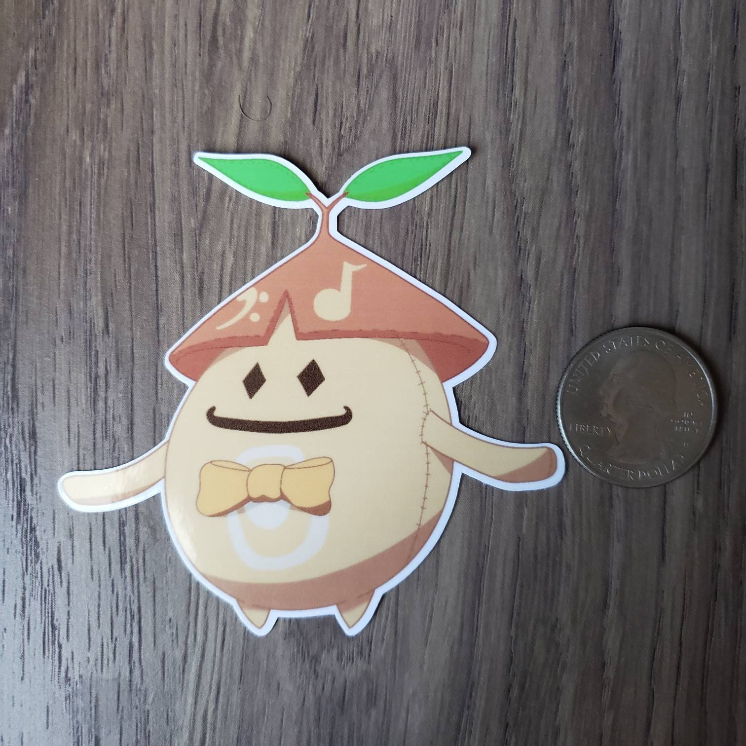 Aranara Plush Sticker, Genshin Impact Sticker - Etsy