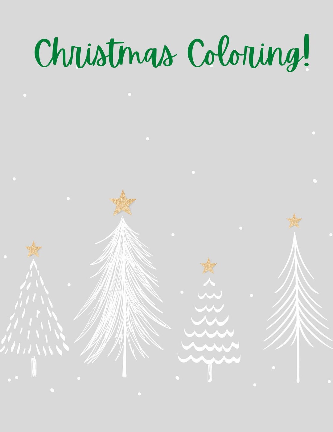 Christmas and Holiday Coloring Sets! - Etsy