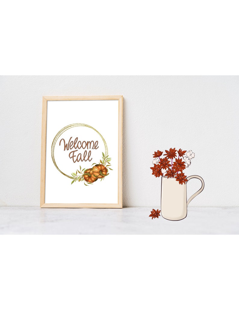 Fall and Autumn Printable Set - Etsy